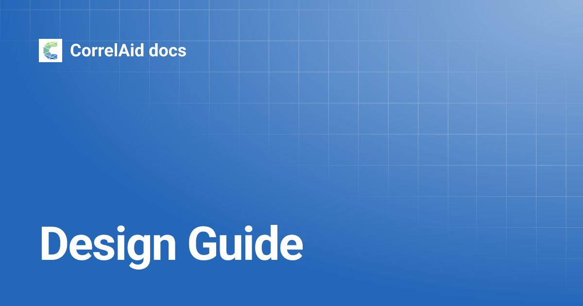 Design Guide | CorrelAid docs